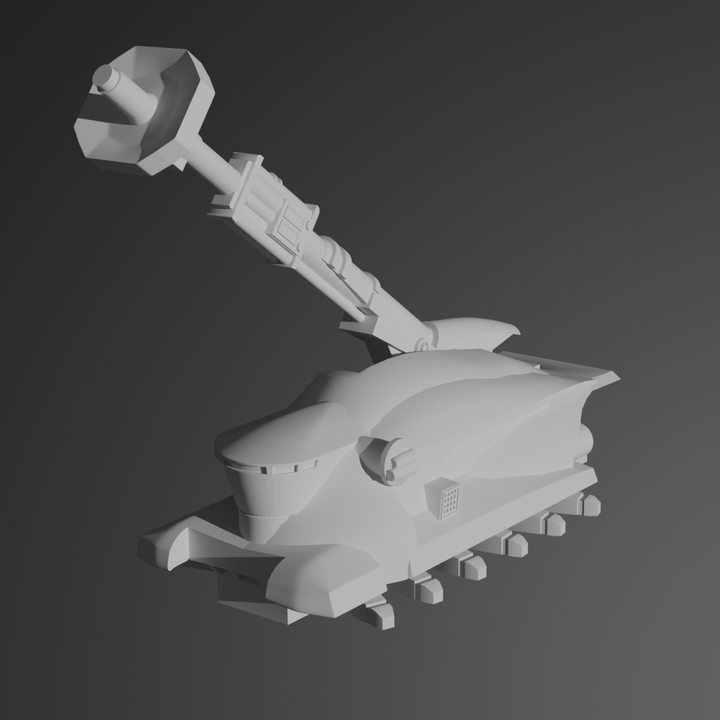 3D Printable SPHA-T upgrade for "Senator class Republic attack cruiser" by Robbes Workshop